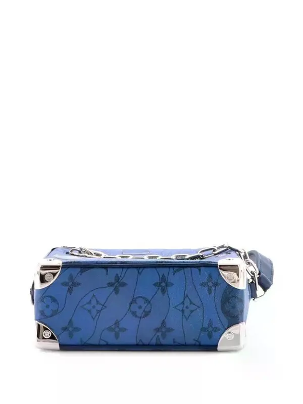 LOUIS VUITTON Soft Trunk Bag Aquagarden Monogram Canvas Mini Travel Bag