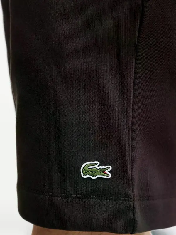 Lacoste Logo Patch Elasticated Waist Shorts - Brown