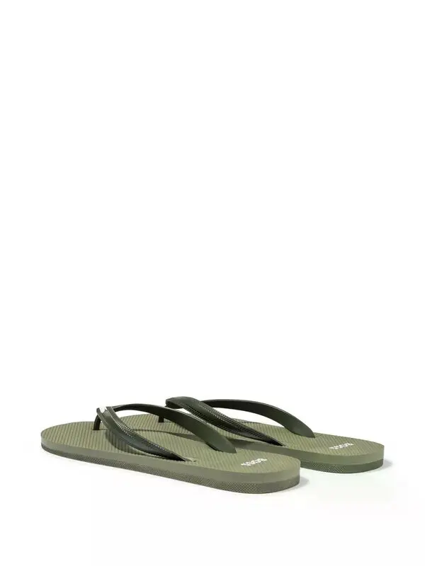 BOSS Logo Print Flip Flops