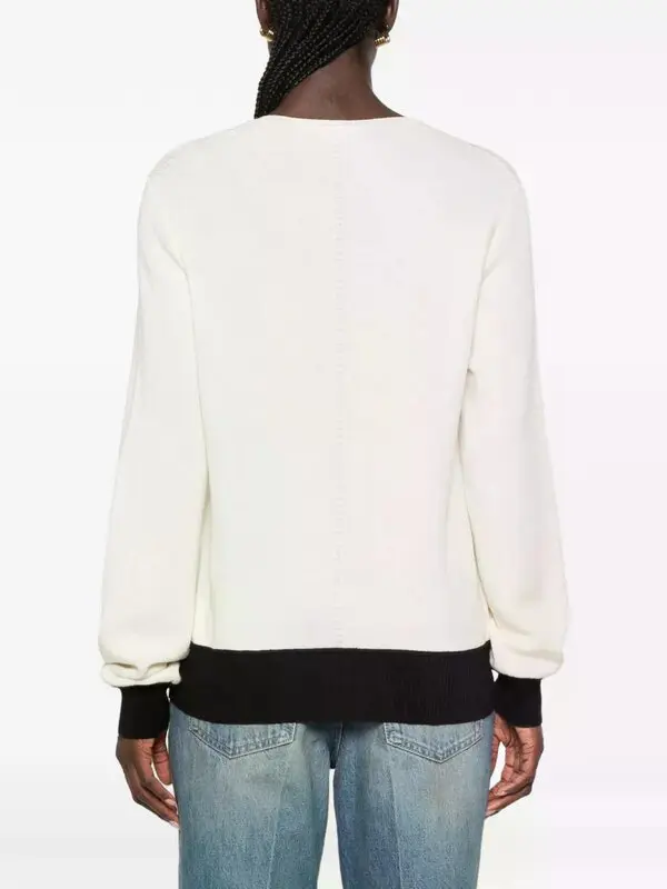 Valentino Garavani Vlogo Signature V-neck Sweater