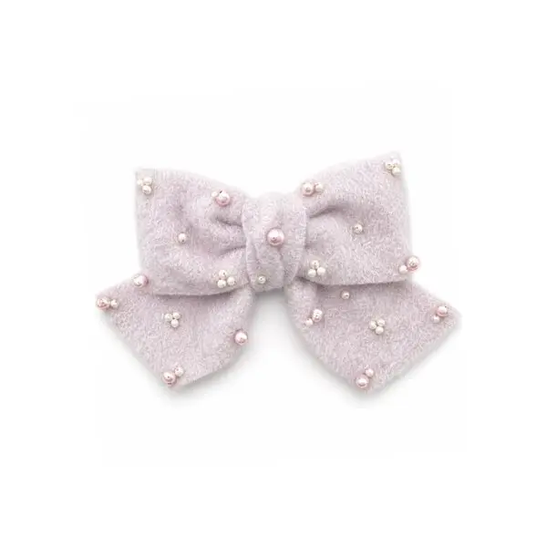 ADIBA Violet Fleur Bow - Purple