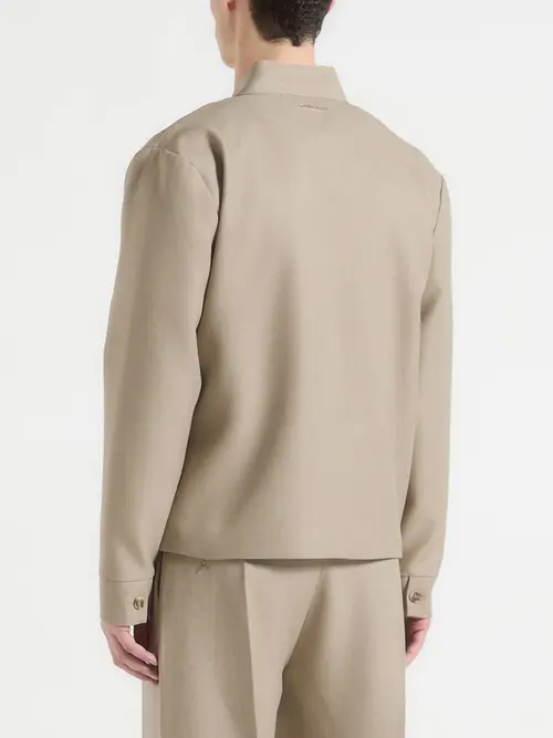 Manière De Voir Robin Textured Wrap Jacket