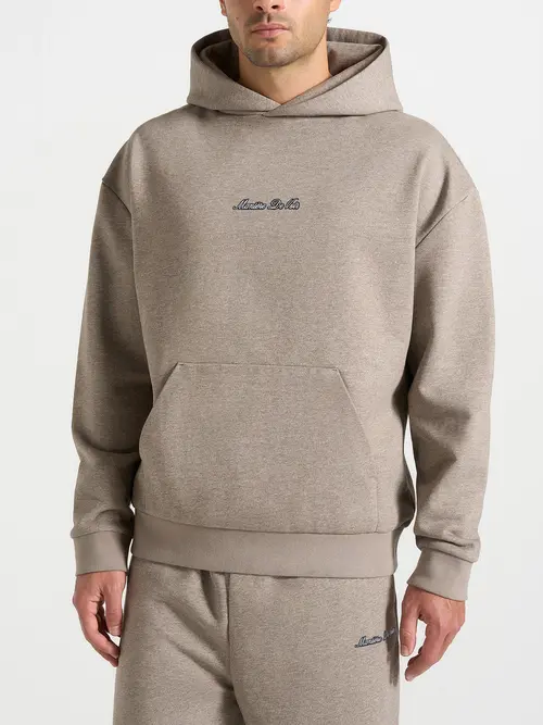 Manière De Voir Relaxed Fit Hoodie - Taupe
