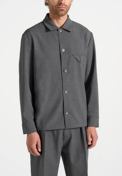 Manière De Voir Leo Relaxed Fit Overshirt