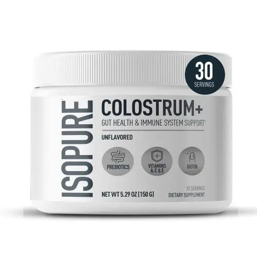 ISOPURE Colostrum + Gut Health & Immune System Support - None