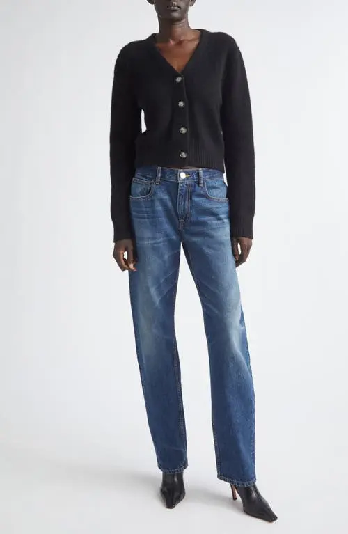Brandon Maxwell The Sloane Cashmere & Silk Cardigan