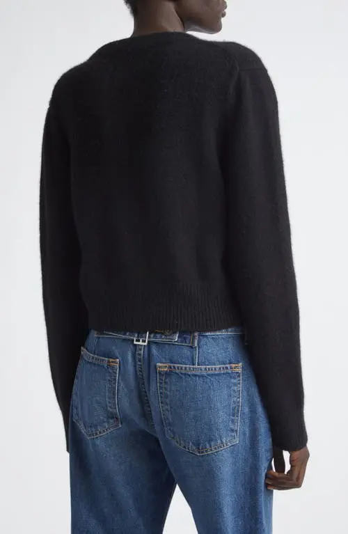 Brandon Maxwell The Sloane Cashmere & Silk Cardigan