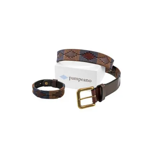 PAMPEANO Jefe Leather Woven Bracelet
