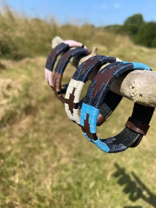 PAMPEANO Jefe Leather Woven Bracelet