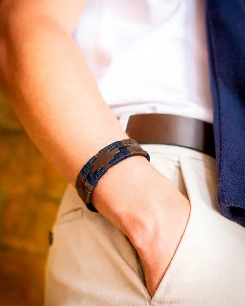 PAMPEANO Jefe Leather Bracelet