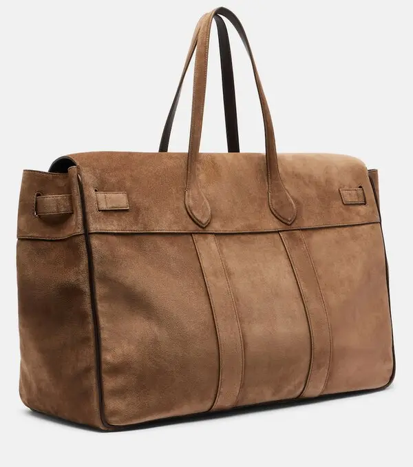 Brunello Cucinelli Large Suede Tote Bag
