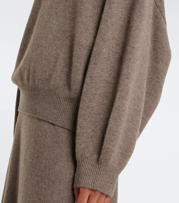 LISA YANG Doria Cashmere Sweater - Grey