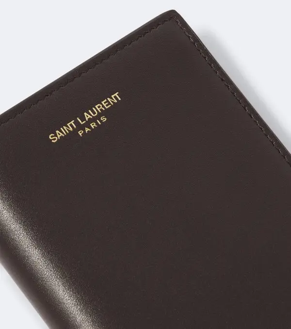 Saint Laurent Leather Bifold Wallet