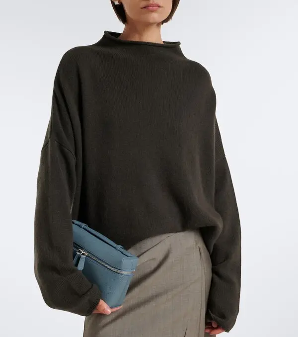 LISA YANG Sandy Cashmere Sweater - Brown