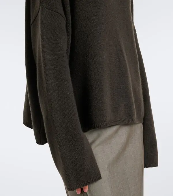 LISA YANG Sandy Cashmere Sweater - Brown