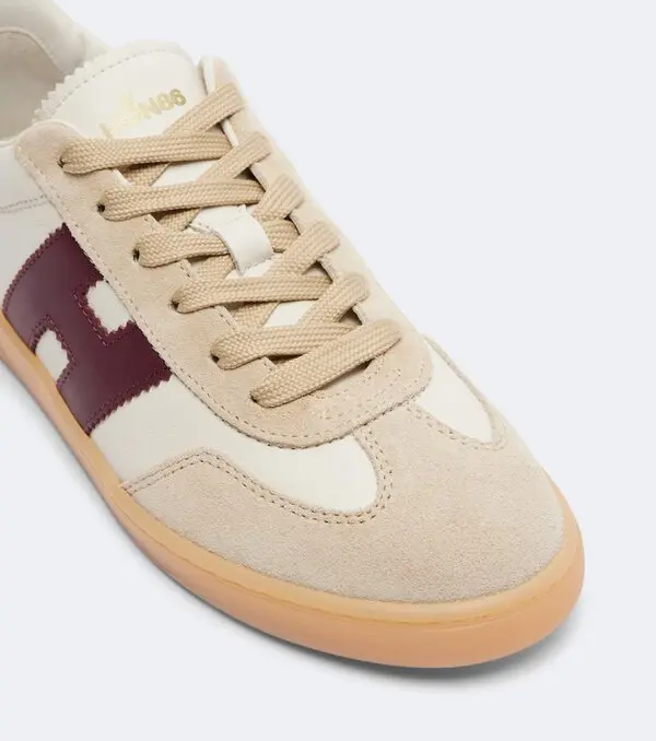 Hogan Leather And Suede Sneakers