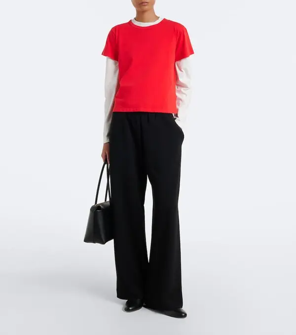 LESET Arielle Crepe Wide-leg Pants
