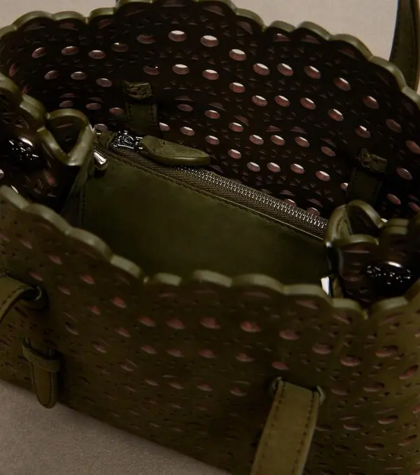 Alaïa Mina 20 Top-handle Bag - Green