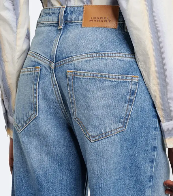 Isabel Marant Étoile Lemony Wide-leg Jeans