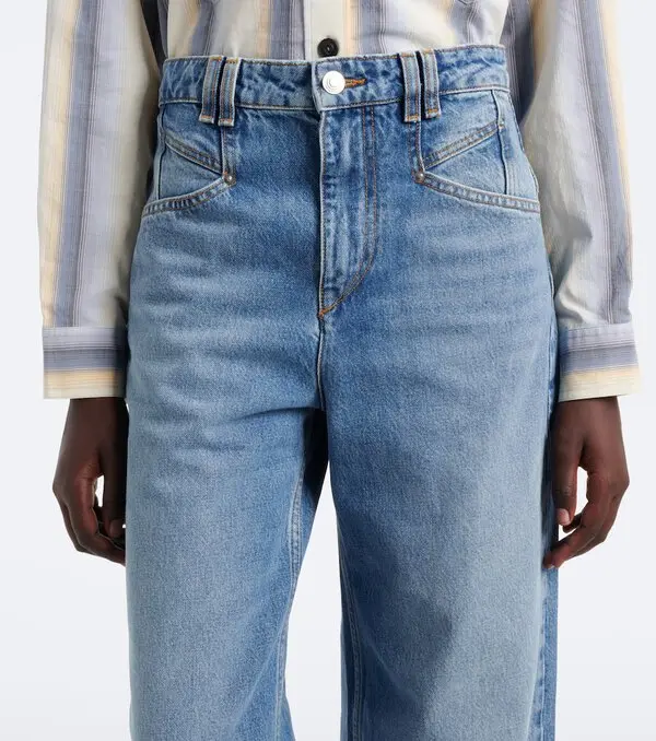 Isabel Marant Étoile Lemony Wide-leg Jeans