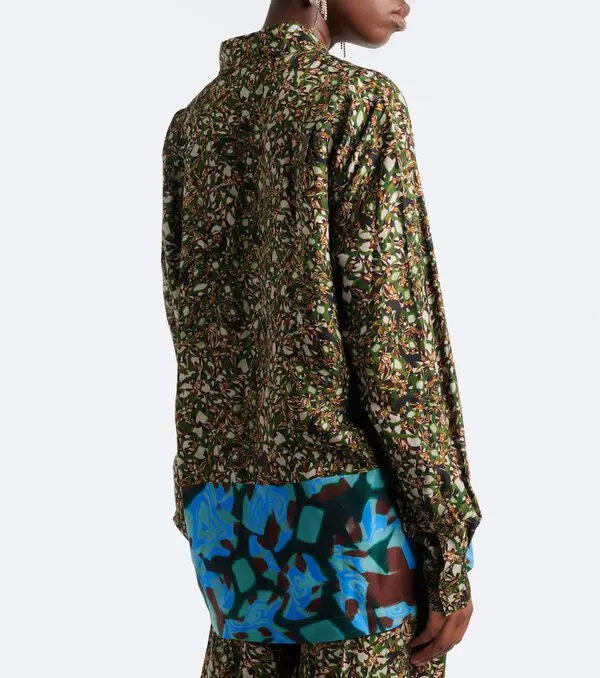 Dries Van Noten Printed Viscose Shirt - Multicoloured