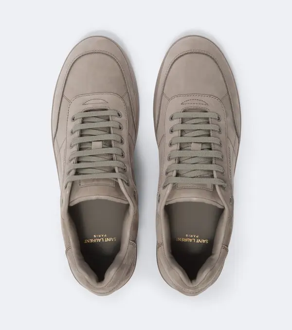 Saint Laurent Sl/61 Suede Sneakers - Grey