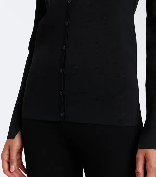 TOTEME Knitted Cardigan With Classic Collar