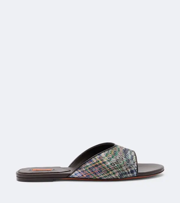 Missoni Liza Lame Mules