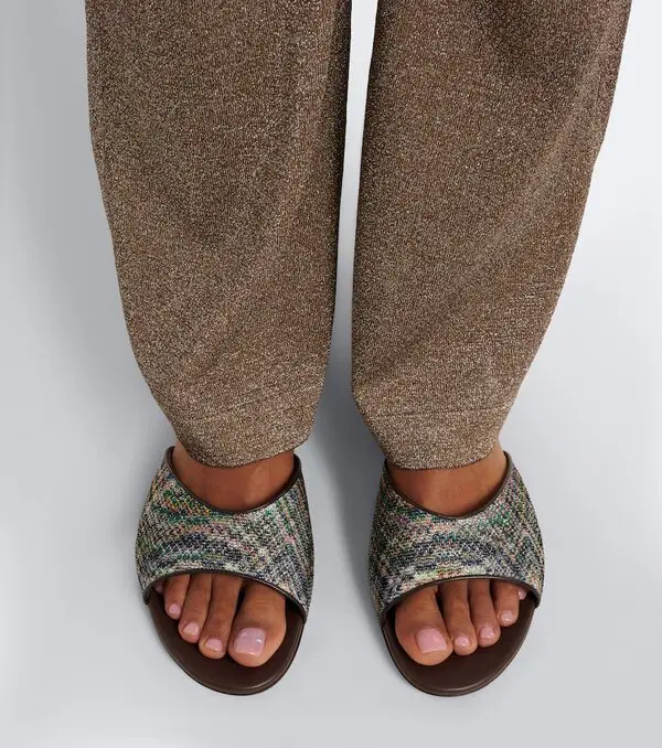 Missoni Liza Lame Mules