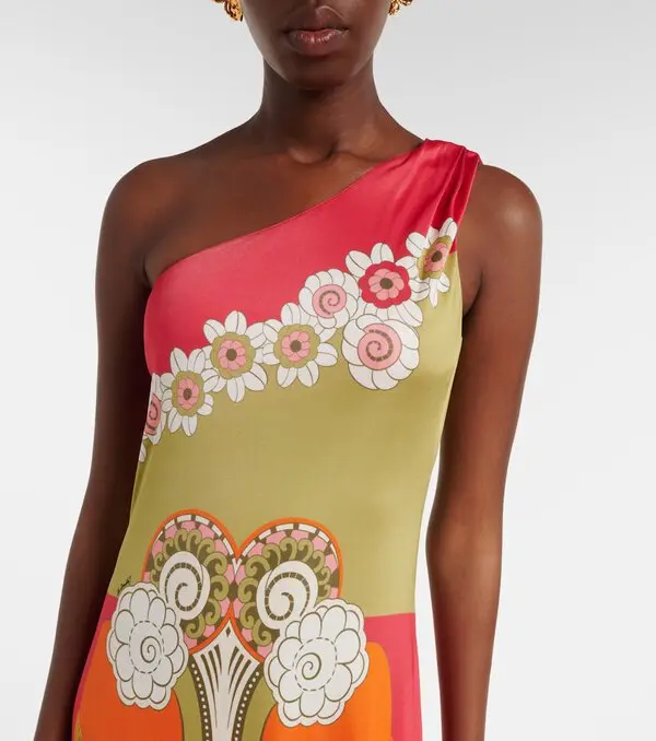 La DoubleJ Clingy Roy Printed Maxi Dress - Multicoloured