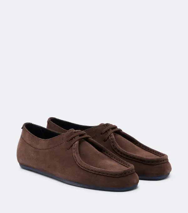 JIL SANDER Suede Loafers - Brown