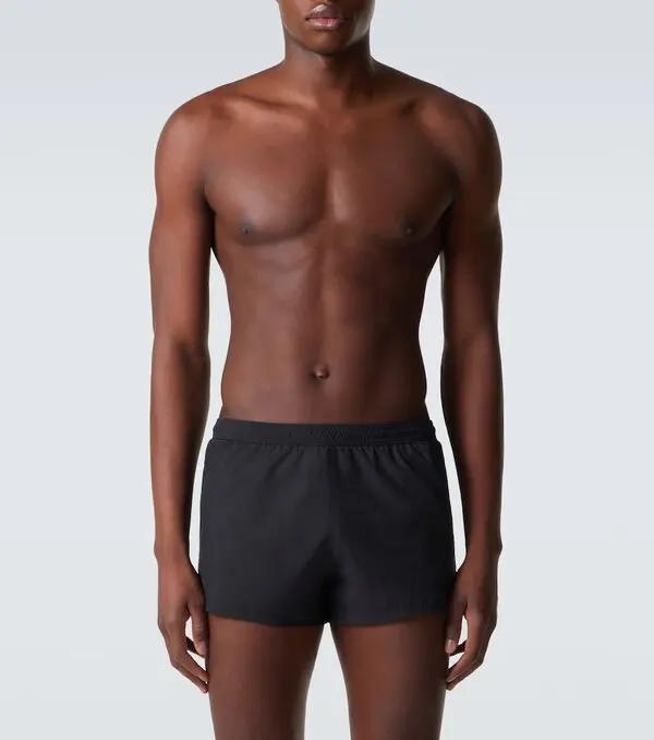 TOM FORD Technical Swim Trunks - Black