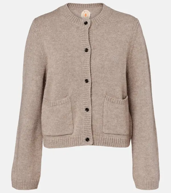 Jardin Des Orangers Wool & Cashmere Cardigan - Beige