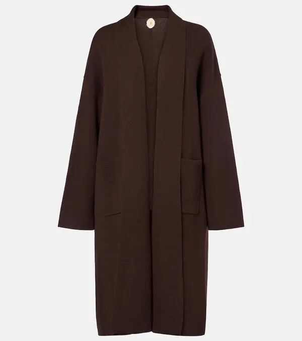 Jardin Des Orangers Wool & Cashmere Cardigan - Brown