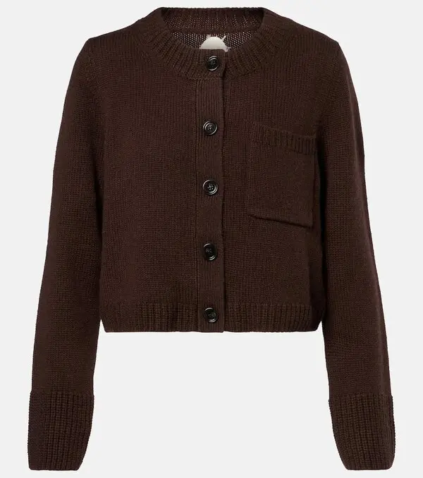 Jardin Des Orangers Wool & Cashmere Cardigan - Brown
