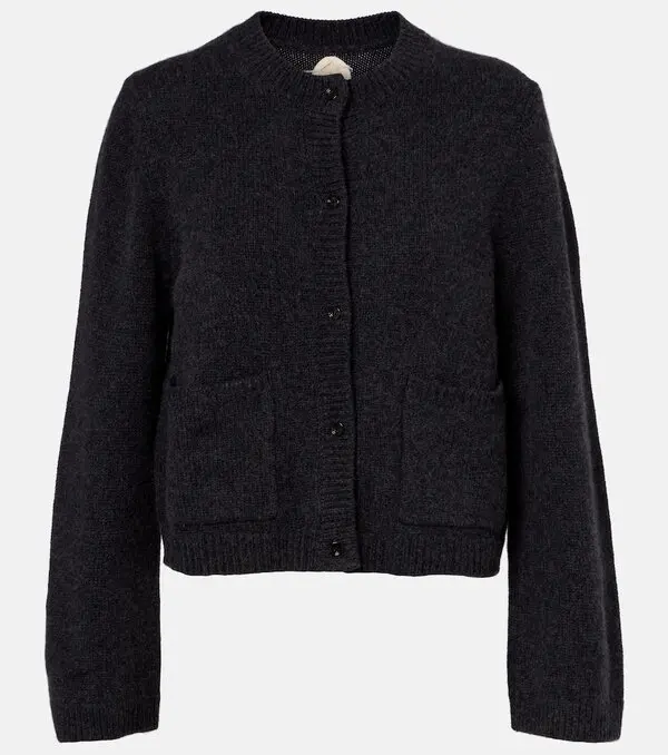Jardin Des Orangers Wool And Cashmere Cardigan - Grey