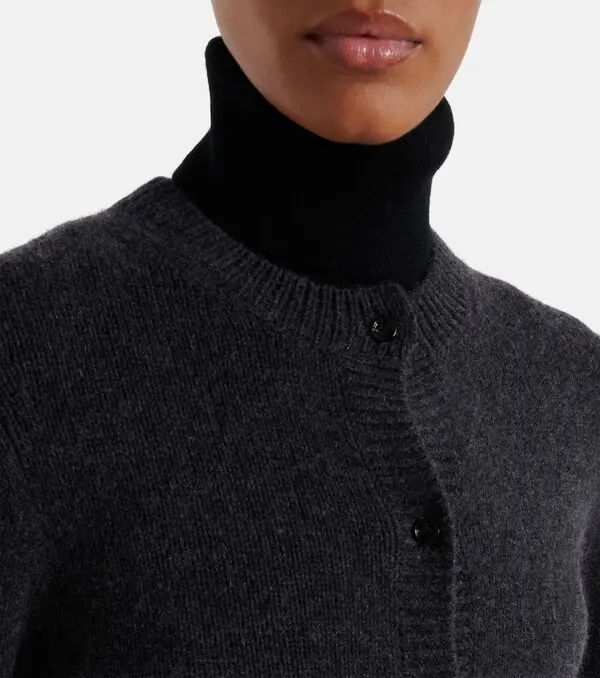 Jardin Des Orangers Wool And Cashmere Cardigan - Grey
