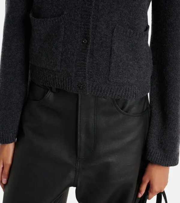 Jardin Des Orangers Wool And Cashmere Cardigan - Grey