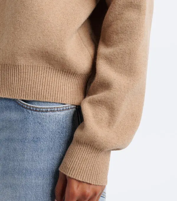 RÓHE Wool-blend Half-zip Sweater