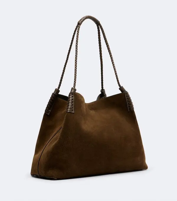 Etro Libra Suede Tote Bag - Green