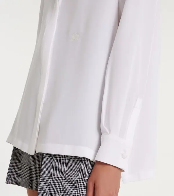 Max Mara Silk Crêpe De Chine Shirt