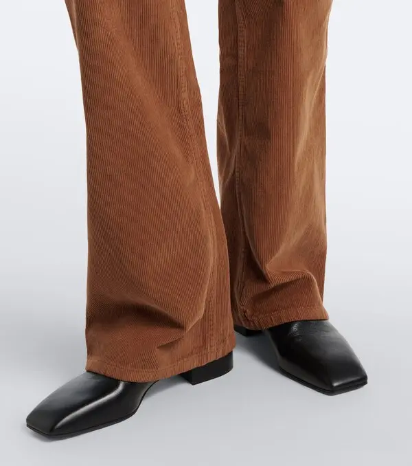 Stella McCartney Cotton Corduroy Flared Pants