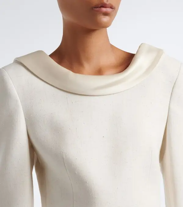 RÓHE Satin-trimmed Blazer