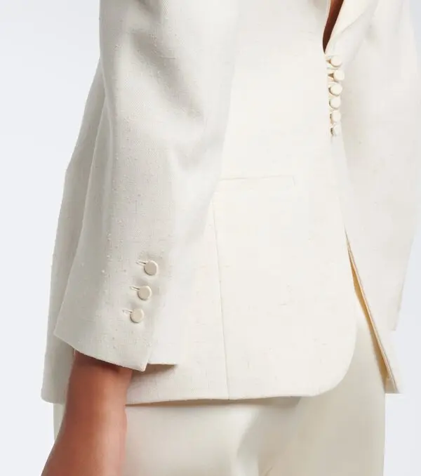 RÓHE Satin-trimmed Blazer