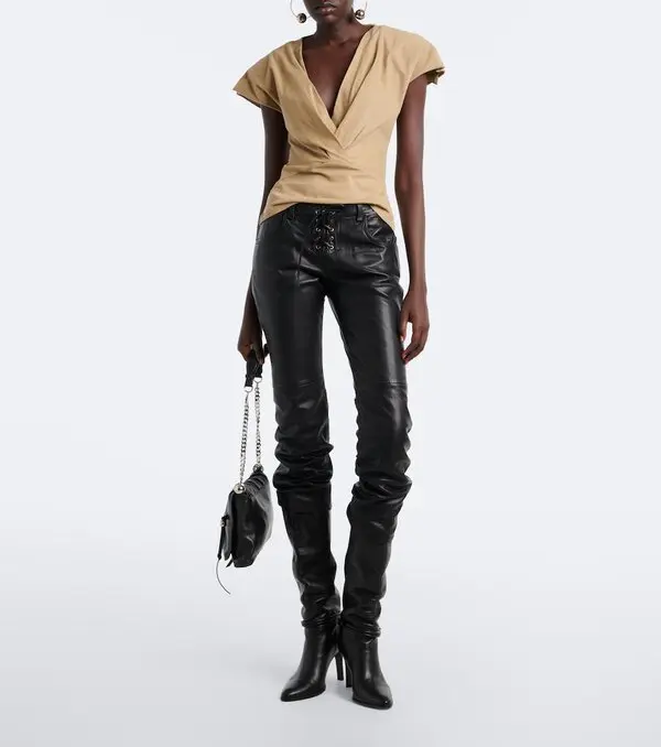 Isabel Marant Étoile Nadrine Cotton Jersey Top