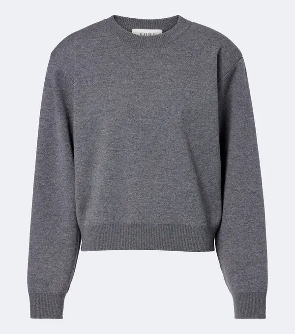RÓHE Wool And Cashmere-blend Sweater - Grey