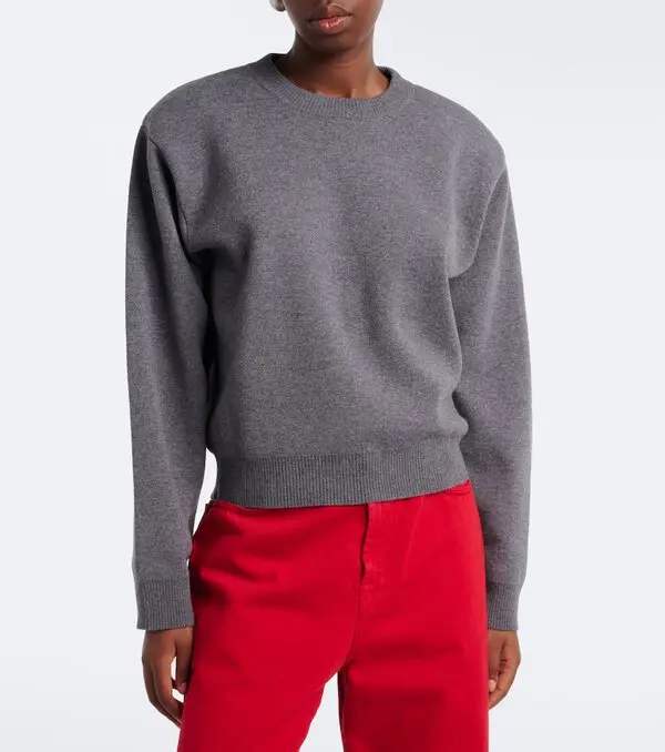 RÓHE Wool And Cashmere-blend Sweater - Grey