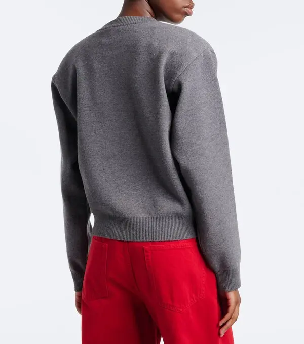RÓHE Wool And Cashmere-blend Sweater - Grey