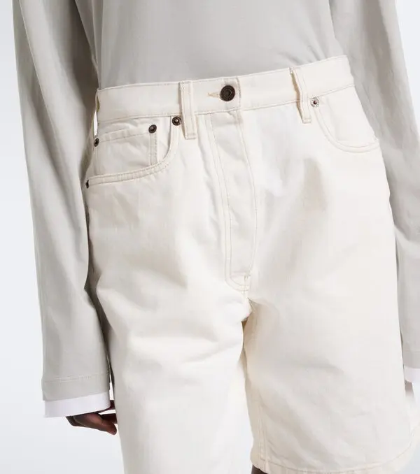 Prada Denim Bermuda Shorts