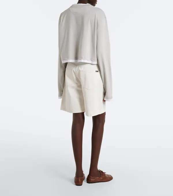 Prada Denim Bermuda Shorts